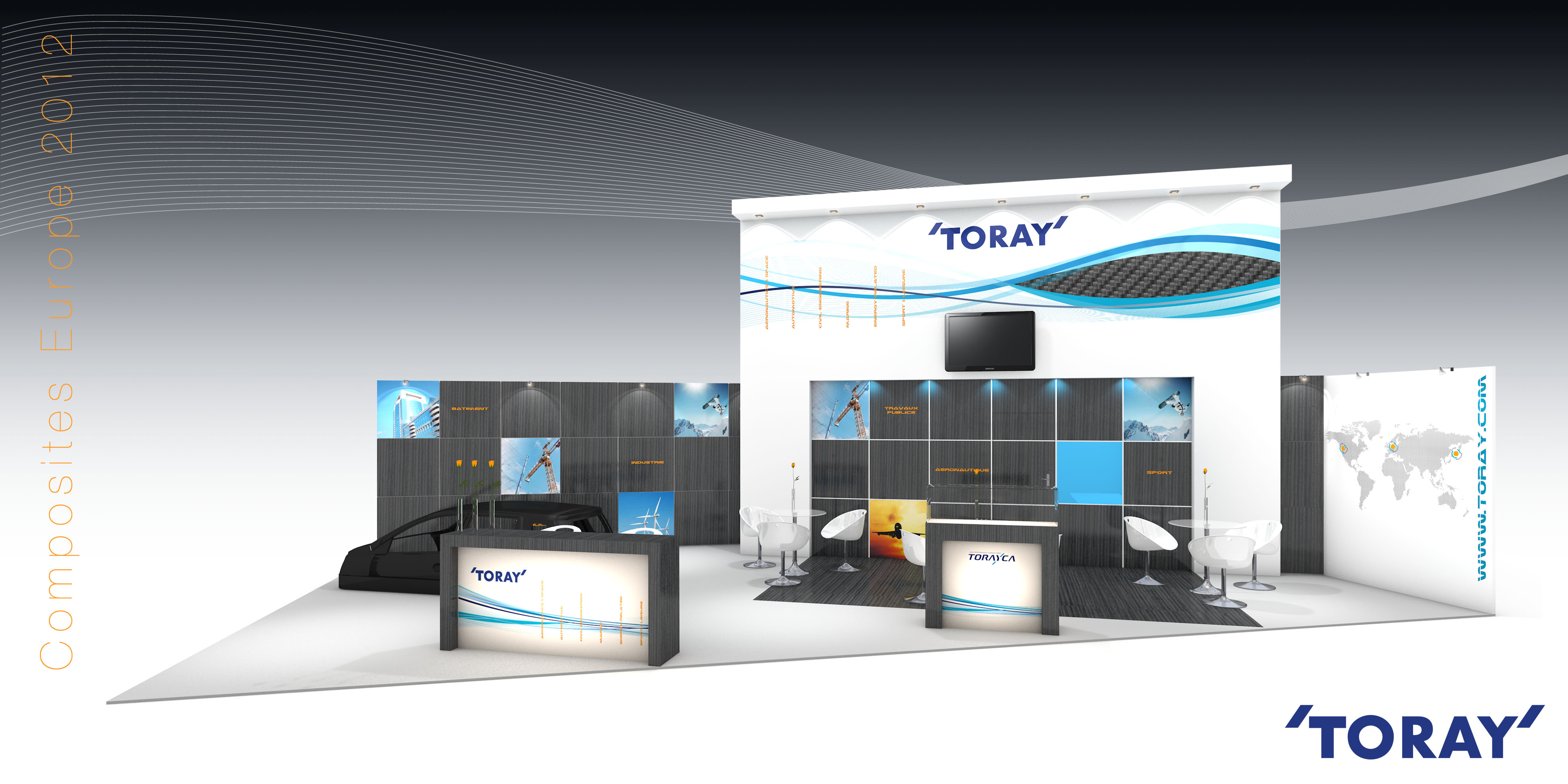 Déploiement du concept de TORAY sur EURO COMPOSITES à Düsseldorf ! - In ...