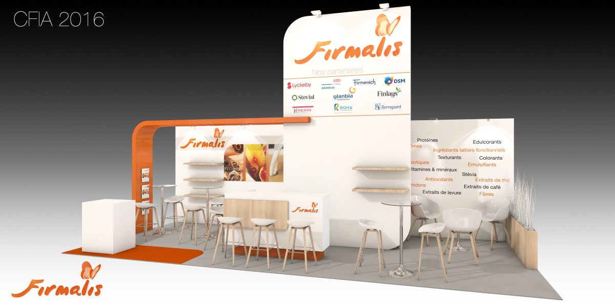 Stand salon CFIA - Firmalis : In'Pulsion
